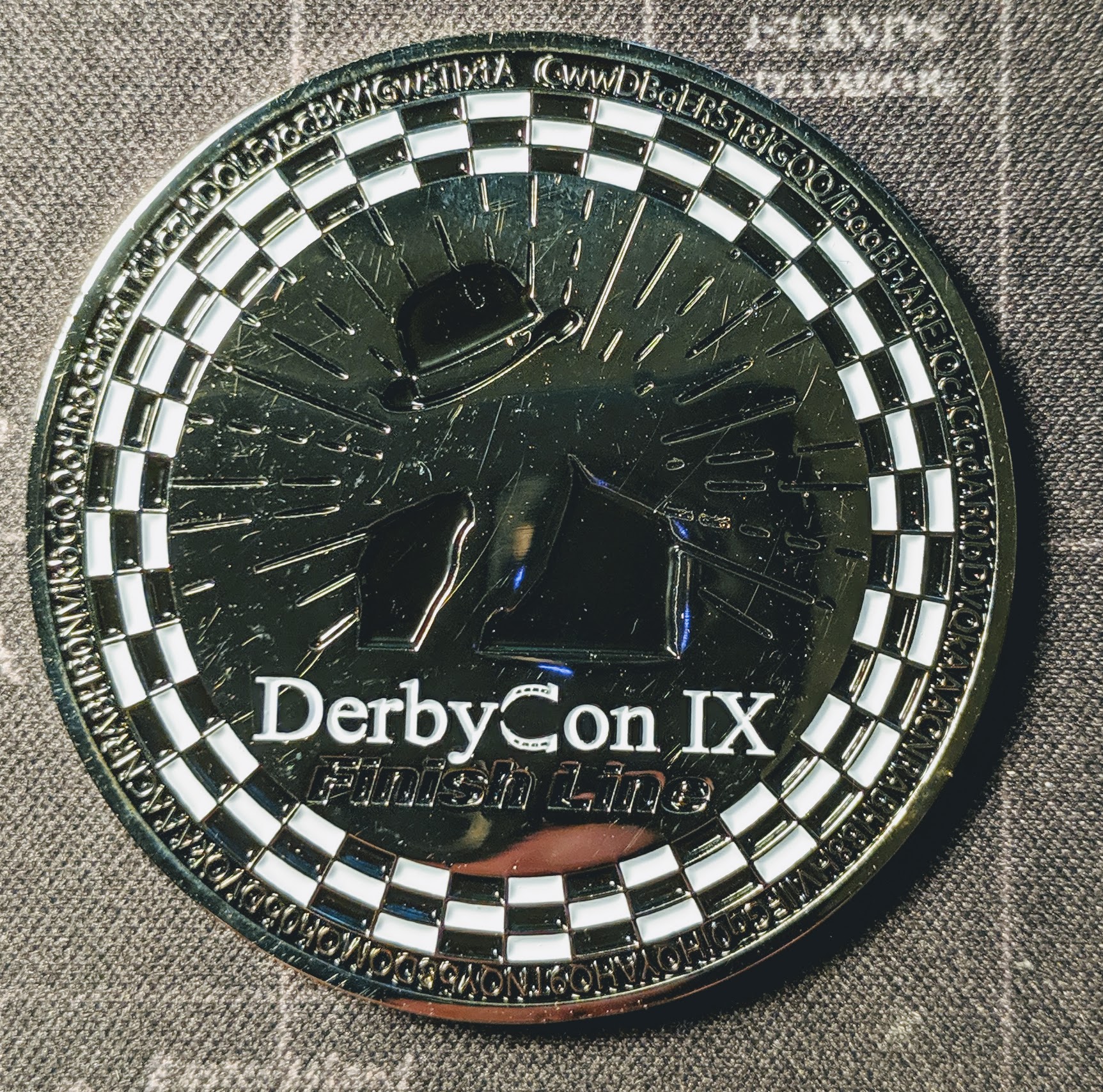 DerbyCon 9 – TrustedSec Challenge Coin Solution – Hermit's Cave